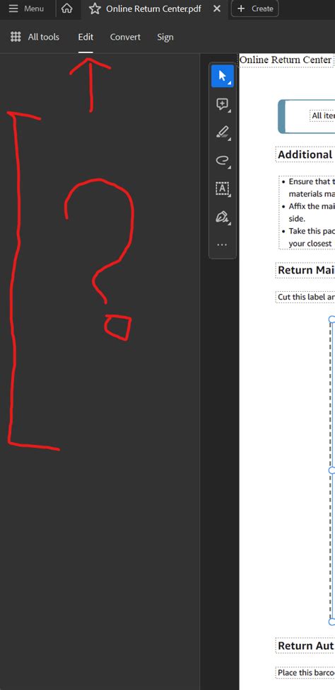 No Edit Options Visible In Tool Bar Adobe Product Community 13835781