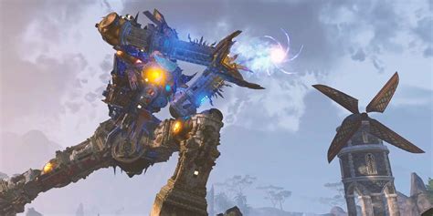 Elder Scrolls Online Player Brings Daggerfalls Giant Dwemer Mech To Life