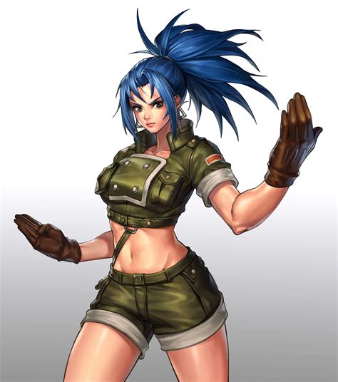 Leona Heidern The King Of Fighters Drawn By Soohyun Jin Danbooru