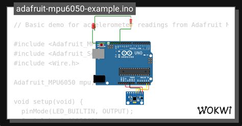 Adafruit Mpu6050 O Wokwi Esp32 Stm32 Arduino Simulator