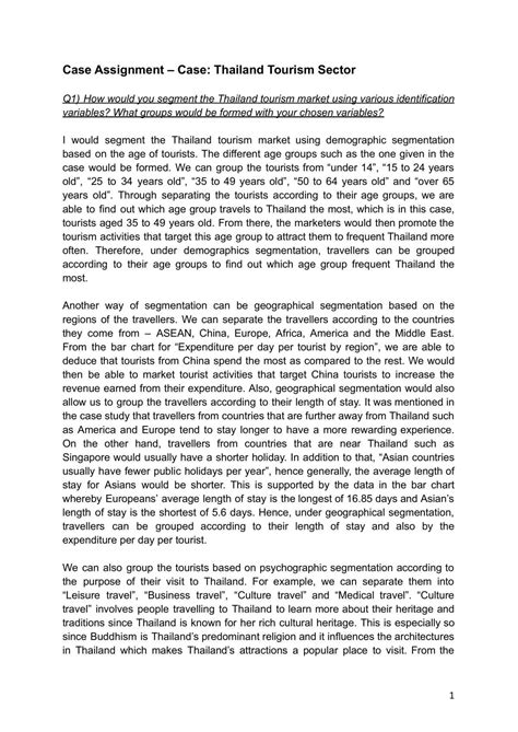 individual case assignment mkt1705 principles of marketing nus