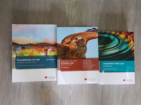 Australian Law Textbooks Hobbies And Toys Books And Magazines Textbooks On Carousell