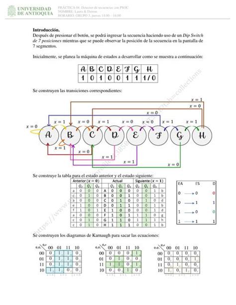 Informe sobre detector de secuencias con PSOC Laura María uDocz