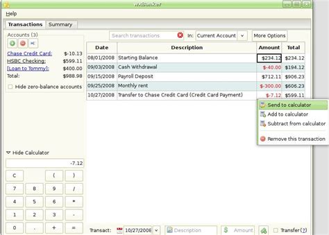 wxbanker 0 3 released a free simple lightweight personal financial management with wxpython