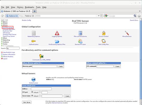Installing And Configuring Linux Webmin Linux Web Based Administration