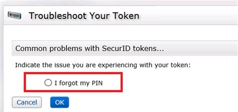 Reset The Token Pin In The Rsa Authentication Manager 8x Self Service