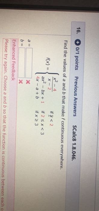 solved 16 0 1 points previous answers scalc8 1 8 046 find