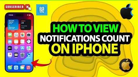 How To View Notifications Count On Iphone 2024 Youtube