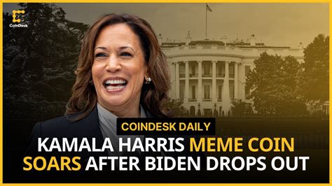 Harris Meme Coin Soars As Biden Drops Out Indias Tax Policy Unlikely To Change CoinDesk