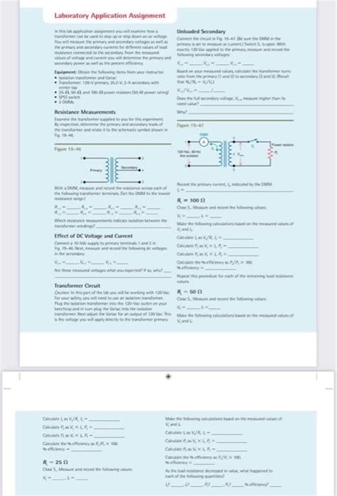 laboratory application assignment laboratory