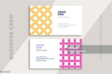 기하학적 패턴의 트렌디 한 기업 문구 모형 현대적인 창조적 인 명함 수평 템플릿 샘플 텍스트가있는 간단한 벡터 편집 가능한 배경 Eps10 고급에 대한 스톡 벡터 아트 및
