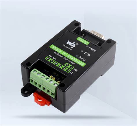 Rs232 To Rs485 422 Active Digital Isolated Converter Sp3232een And Sp485een Rs232 Db9 Male Ws