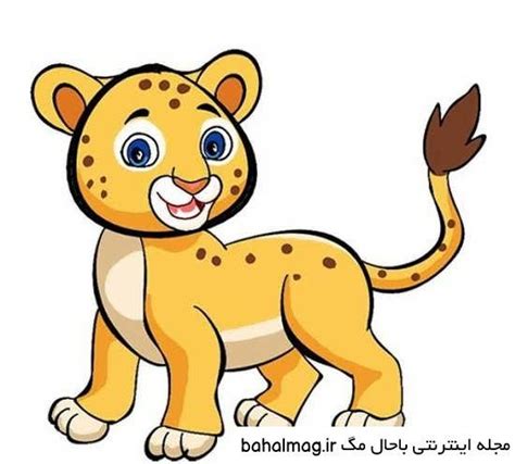 عکس نقاشی شیر کودکانه ️ بهترین تصاویر