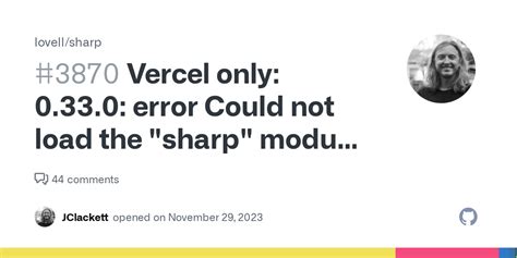 Vercel Only 0330 Error Could Not Load The Sharp Module Using The