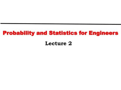 Variance And Standard Deviation Pptx