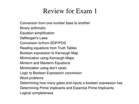 ppt conversion from one number base to another binary arithmetic equation simplification
