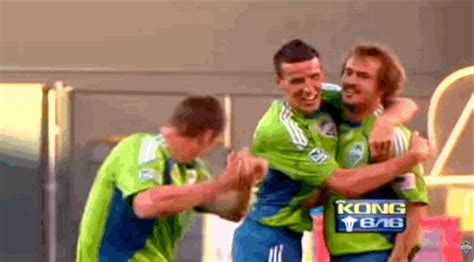 Sounders Fc Celebration  By Seattle Sounders Find And Share On Giphy