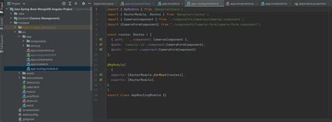 GitHub Mgjerazi Java Spring Boot MongoDB Angular Project Camera Management System