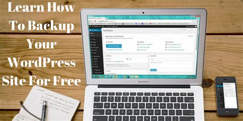 get me organized how to backup your wordpress website for free