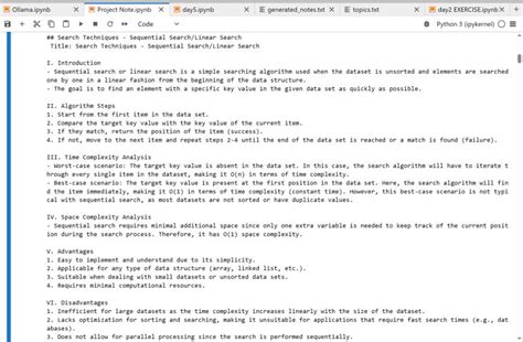 Ai Python Ollama Mistral Automation Notesmaker Machinelearning Vikrant Talbhoge