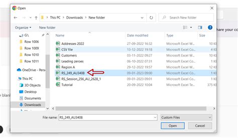 How To Import A Csv To The Online Excel Spreadcheaters