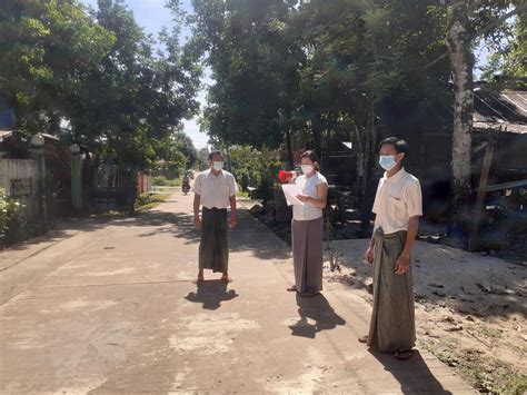 ကျိုက်ဒုံမြို့၌ ပိုးကရင်ဘာသာ၊မြန်မာဘာသာ ဖြင့် ကိုဗစ် ၁၉ ရောဂါ ကာကွယ်ထိန်းချုပ်နိုင်ရေး အသိပညာပေး