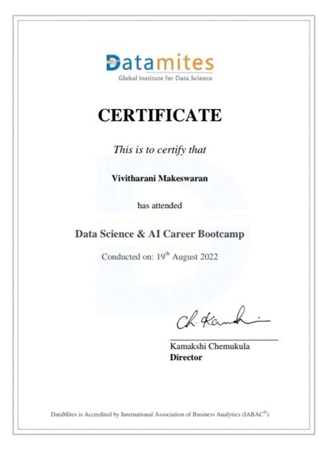 Vivi Makes On Linkedin Datamites Datascience Ai