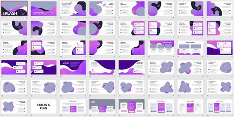 Business Chart Powerpoint Fully Editable Templates 500 Etsy