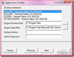 INSTALL SQL SERVER EXPRESS WITH YOUR APPLICATION PRIMORDIALCODE