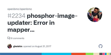 Phosphor Image Updater Error In Mapper GetSubTreePath Issue Openbmc Openbmc GitHub