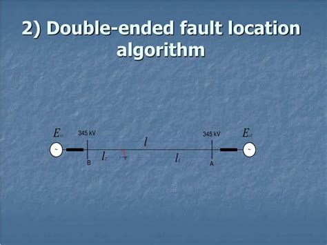 Ppt The Traveling Wave Fault Location Of Transmission Line Wavelet Transform Powerpoint