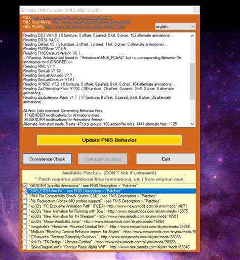 Fnis Warning Question Skyrim Technical Support Loverslab