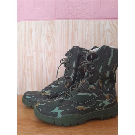 Jual Sepatu Pdl Loreng Brimob Model Cqb Shopee Indonesia