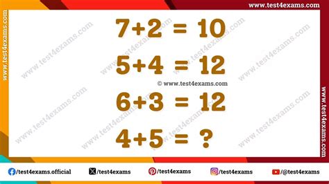 Math Puzzle Test Can You Crack The Math Logic In 11 Seconds Test 4 Exams