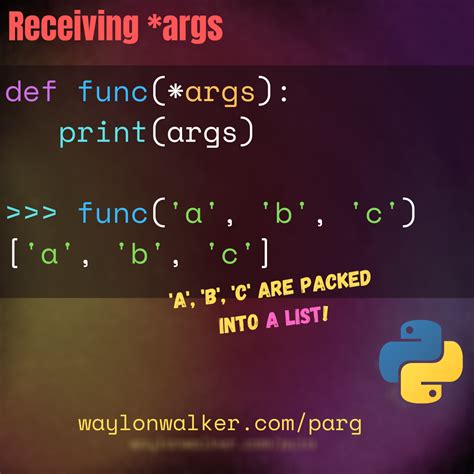 Slides Understanding Python Args And Kwargs
