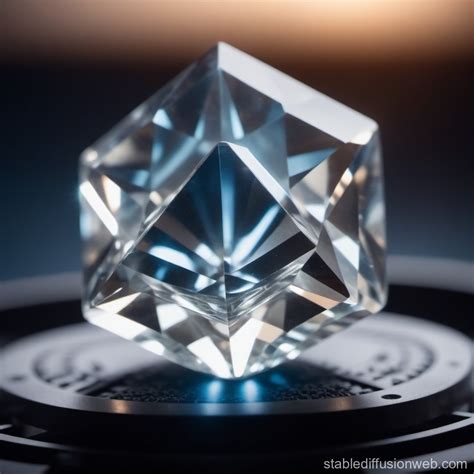 Ionic Crystals Atomic Structure Stable Diffusion Online