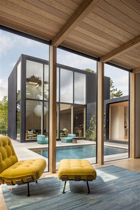 Charred Wood Beach House Sits Among Amagansetts Dunes