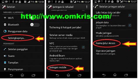 Cara Setting Apn Android Gsm Telkomsel Indosat Xl Axis Om Kris