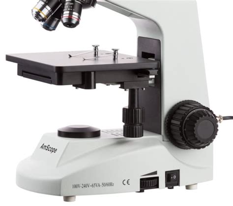 Amscope Me320 Series Metallurgical Binocular Compound Microscope 50x 500x Magnification With