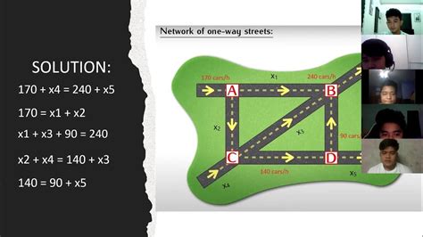 Design Project Solving Traffic Problems With The Use Of Linear