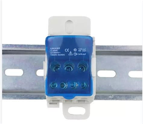 Smico 80a Insulated Copper Power High Amp Distribution Block Terminal