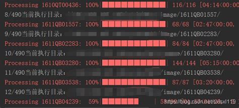 Python Tqdm显示进度条tqdm进度条一帧一帧显示 Csdn博客