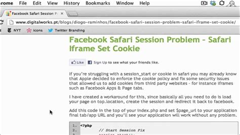How To Make Iframes Work In Safari Tumblr And Other Social Media Youtube