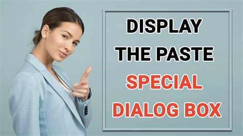 Display The Paste Special Dialog Box Shortcut Key In MS Excel YouTube