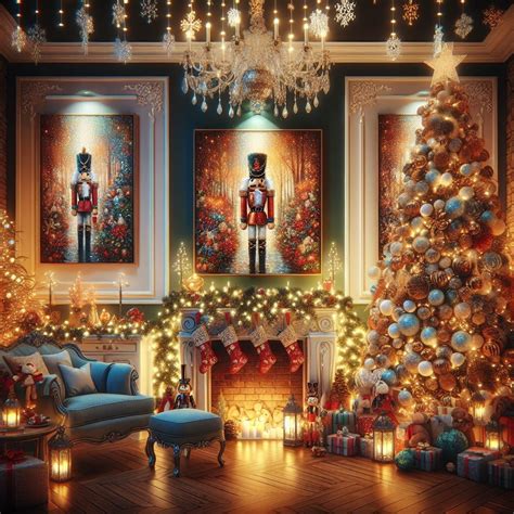 Elegant Nutcracker Decorations Theme For Festive Interiors