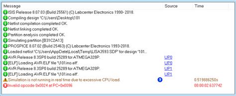 Arduino Nano Proteus How To Debug Invalid Opcode Arduino Stack