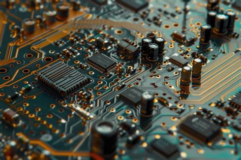 Premium Photo Debugging Electronics Device Pcb Witch Microcontroller