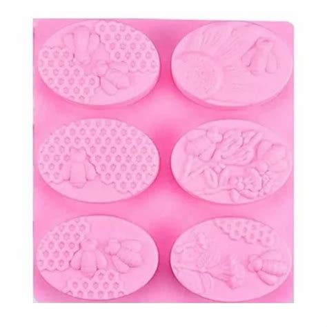 3d Bee Honeycomb Silicone Soap Molds 6 Cavities At ₹ 145 In Siliguri