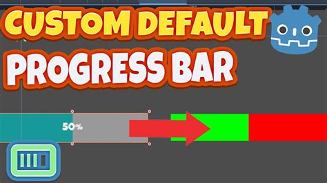 Custom Default ProgressBar Godot Tutorial YouTube