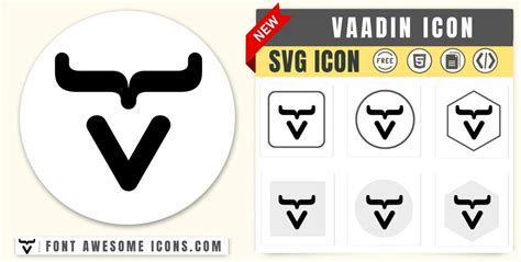 Vaadin Icon Svg Code — Download Path Html